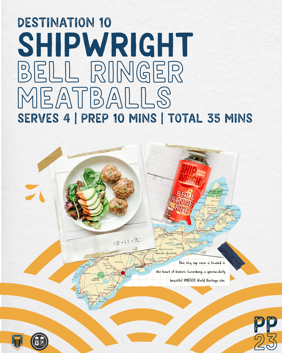 PINTS & PLATES: Shipwright Bell Ringer Meatballs – The Seasoned Plate